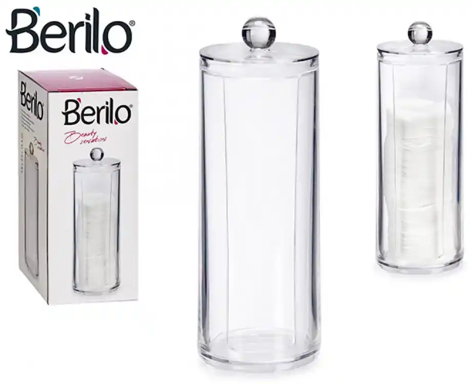 Arte Regal Organizér / Zásobník na vatové / odličovací tampóny, akrylový  BERILO AR40009 | BIANO