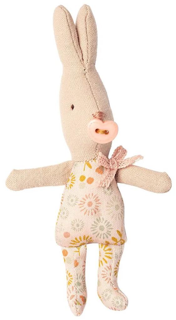 Maileg Králičí miminko My Girl Rabbit, béžová barva, textil