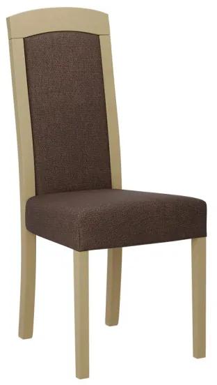 Čalouněná jídelní židle Heven VII, Barva dřeva: bílá, Potah: Hygge D20