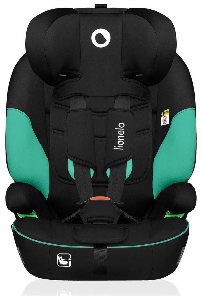 Autosedačka Lionelo Levi I-Size 76 - 150 cm Farba: Sporty Black