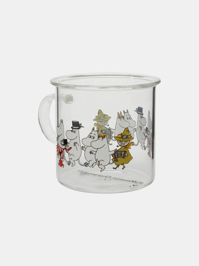 Sinsay - Skleněný hrnek s uchem The Moomins - vícebarevná