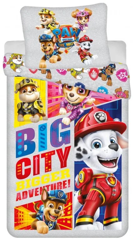 Jerry Fabrics, bavlněné povlečení Paw Patrol 303, 140x200 cm