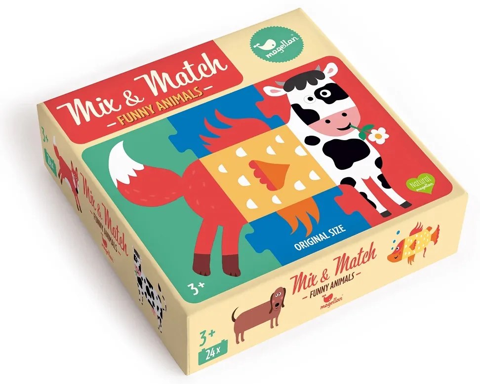 Magellan Mix & Match puzzle Zvířátka