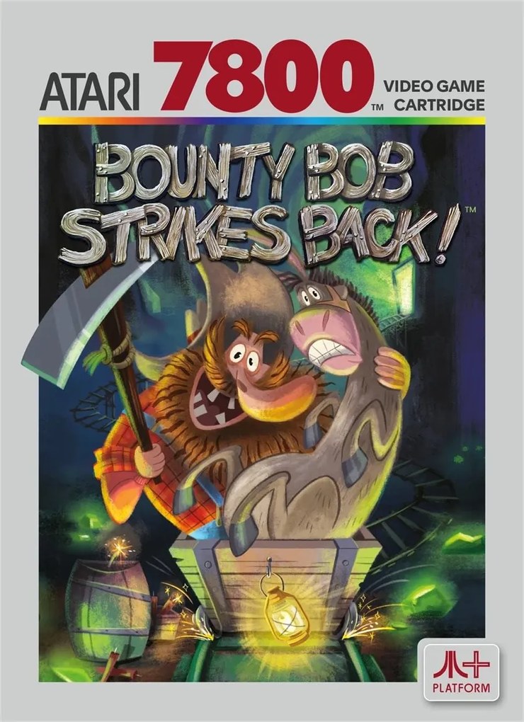 Hra na konzoli bounty bob strike back - atari 7800+