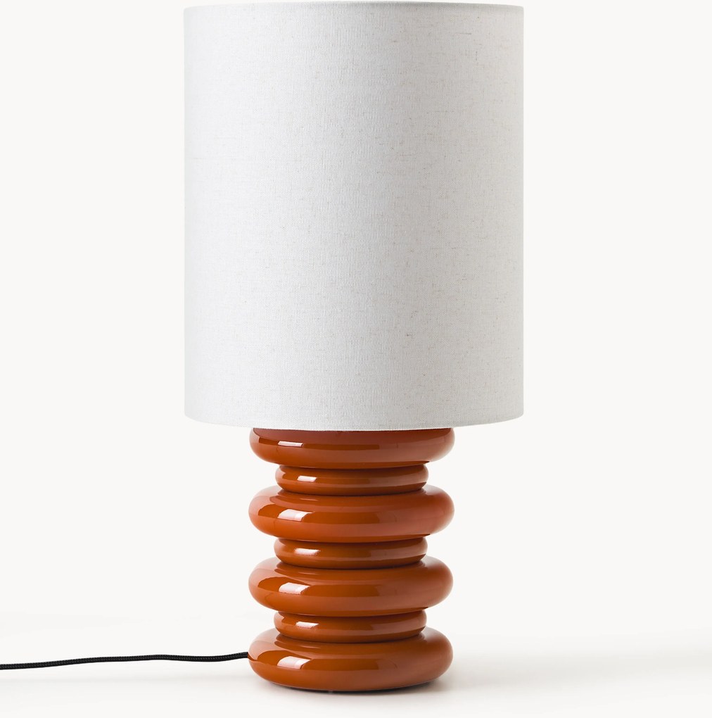 Stolní lampa's dřevěnou podstavou Nicolas Biano.cz