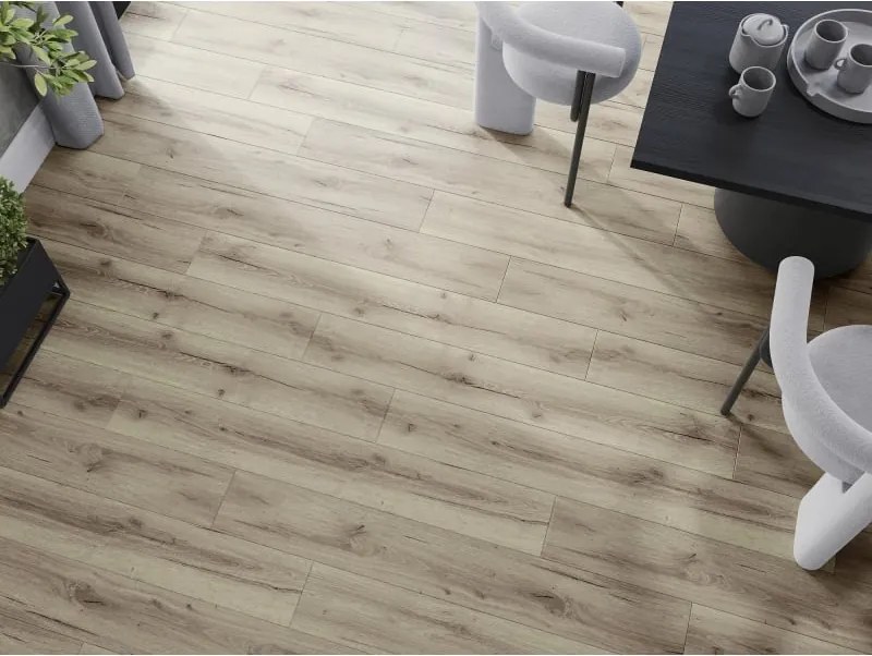 Mexen Wirginia vzorek vinylových panelů SPC 6,5 mm, podklad IXPE 1,5 mm, 4 V-drážka, dub - F1005-S