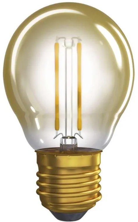 LED žárovka Vintage Mini Globe 2W E27 teplá bílá+