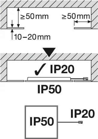 LED panel LEDVANCE Compact 600x600mm 26W/4000K neutrální bílá UGR<19 AKCE 3+1