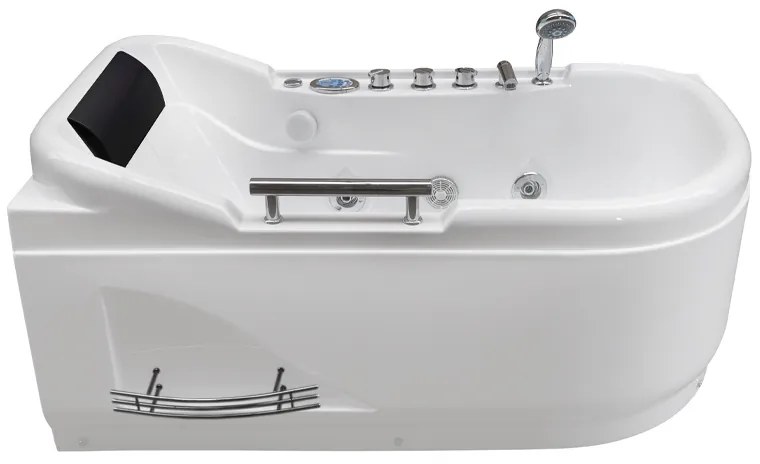 BPS-koupelny Hydromasážní vana HYD-LE796R 140x80 PRAVÁ bez ohřevu vody