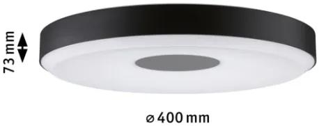 Paulmann LED Designové stropní svítidlo Puric Pane 16W, Ø 40cm, Zigbee
