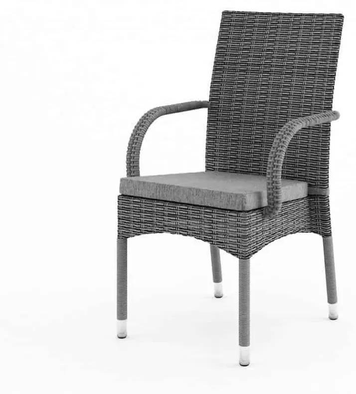 Zahradní židle TRAMONTO royal šedá
