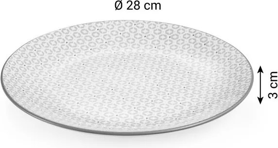 TESCOMA Mělký talíř FRESCO ø 27 cm, Barley