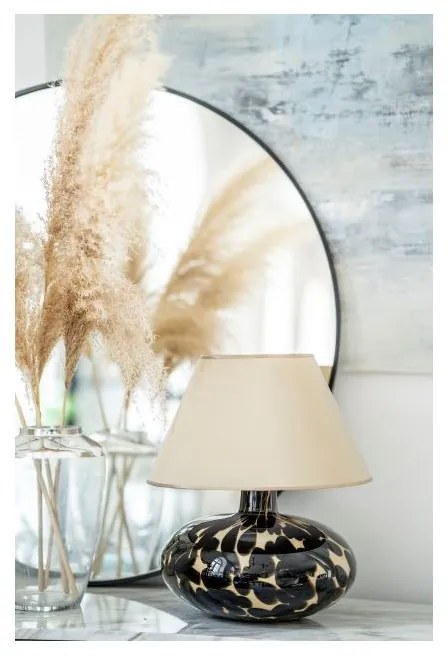 4concepts Designová stolní lampa TANZANIA Barva: Černá