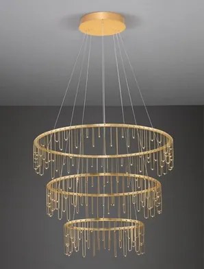 Závěsné LED svítidlo NOVA LUCE STELLAR 72W 3000K 9186970 stmívatelné Triac