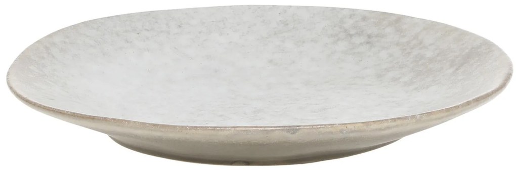 Béžovo-šedý rustikální jídelní talíř Valence Dusty Stone - Ø 27*3 cm