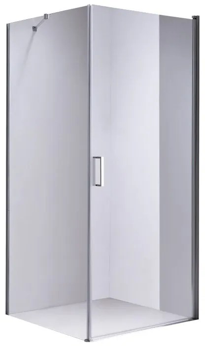 BPS-koupelny Čtvercový sprchový kout HYD-SK-ZAR-900 90x90 chrom/transparent - bez vaničky