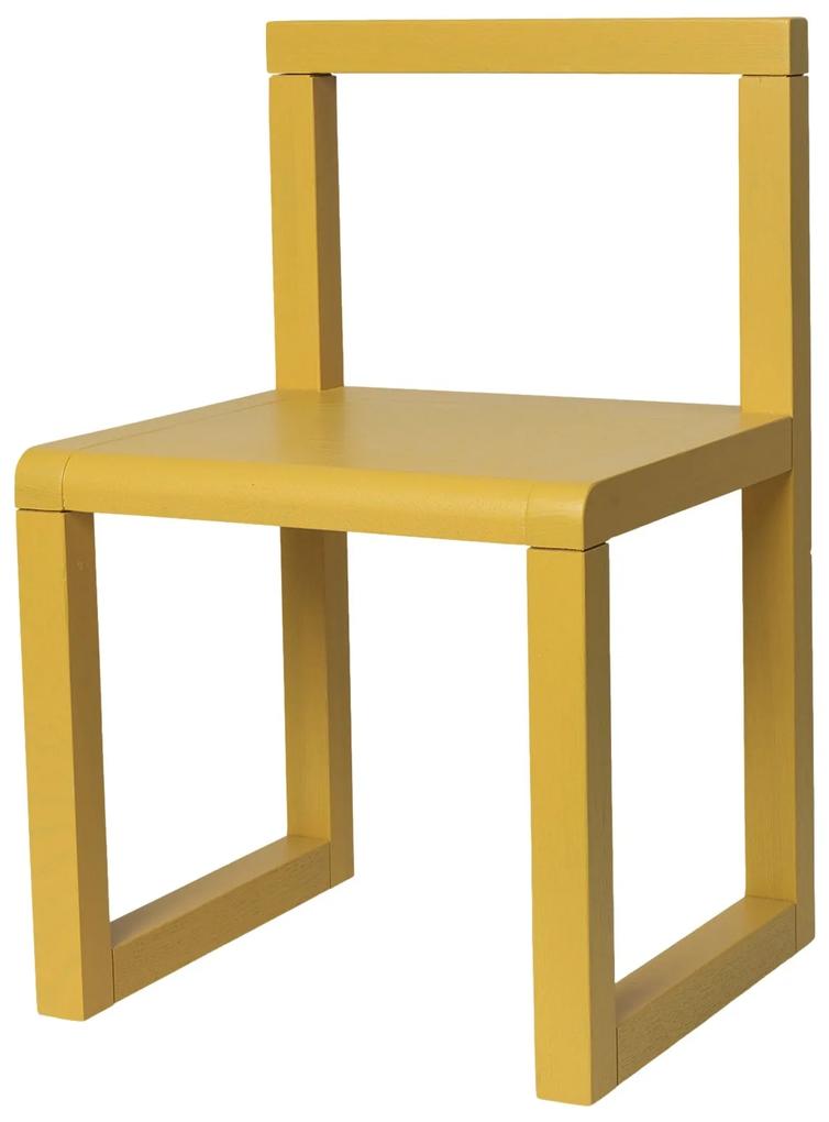 FERM LIVING Židle Little Architect, Yellow