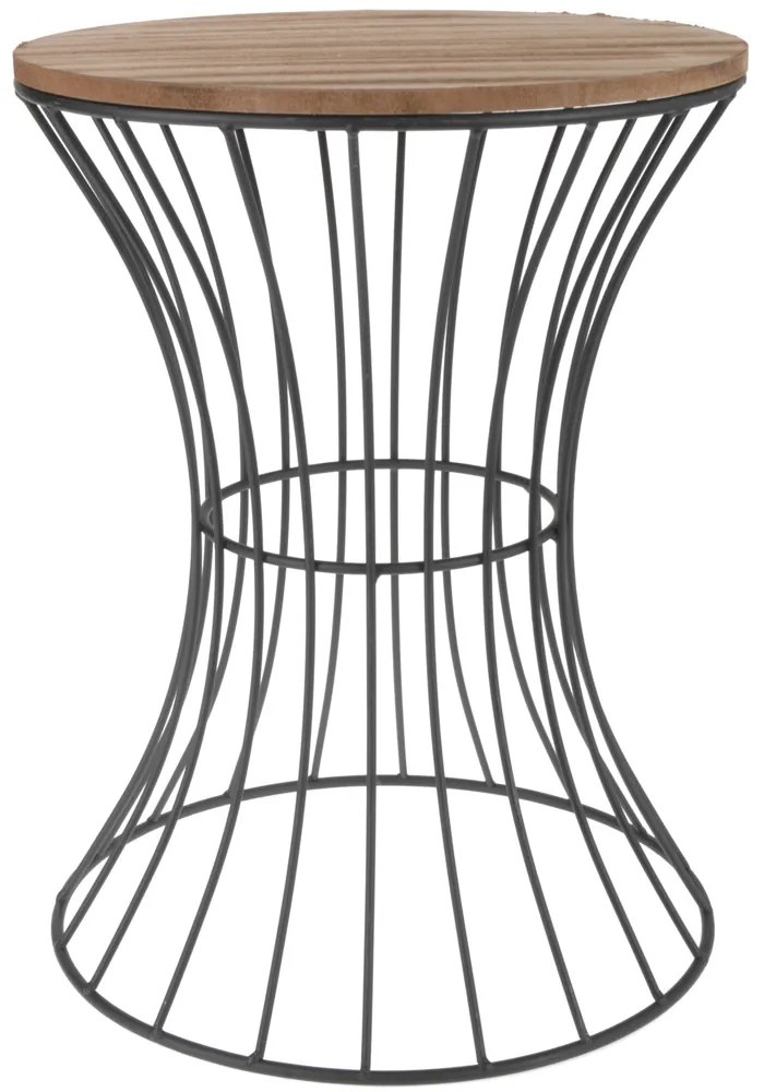 Příležitostný stolek,dřevěný Ø 30 cm