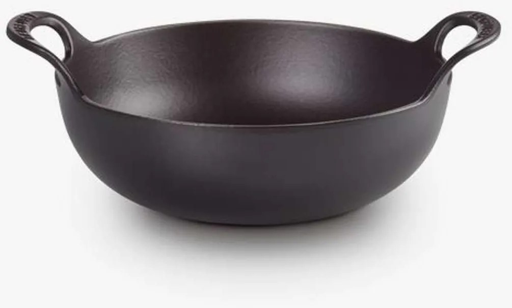 Le Creuset - Pánev wok Balti, průměr 24 cm, noir mat 20142240000460
