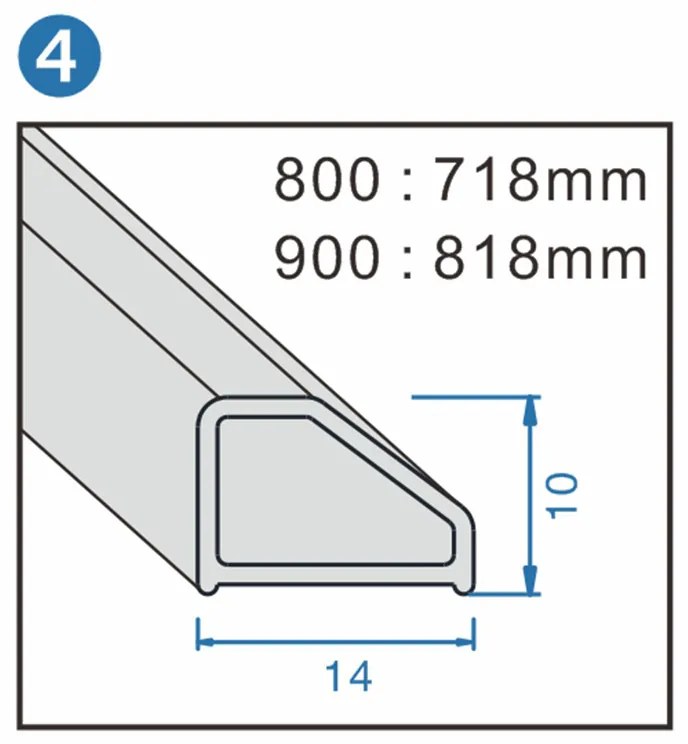 BPS-koupelny Obdélníkový sprchový kout HYD-OK12A 90x80 chrom/transparent + vanička HYD-OSV-ST03E bílá