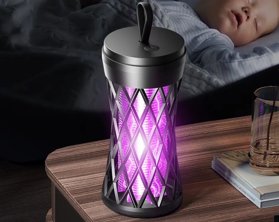 Verk Group Uv insekticidní lampa na komáry mouchy elektrický lapač hmyzu účinný