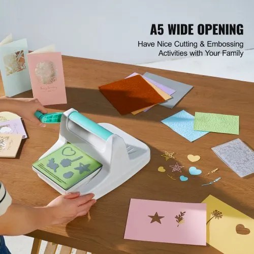Ruční vysekávací embosovací stroj 15,2 cm otvor pro Art Craft Scrapbooking