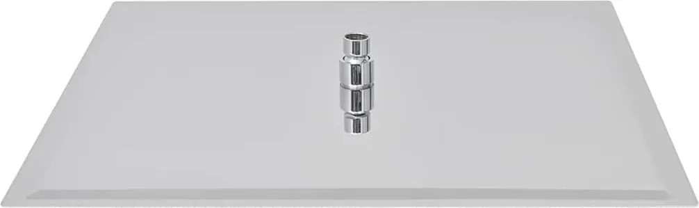 Dešťové sprchové hlavice 2 ks 50 x 50 cm nerezová ocel 275943