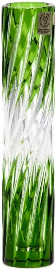 Váza  Zita, barva zelená, výška 205 mm