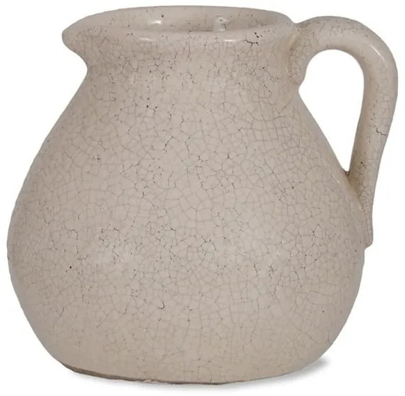 Bílá váza ve tvaru džbánu Garden Trading Ravello, 3,8 l