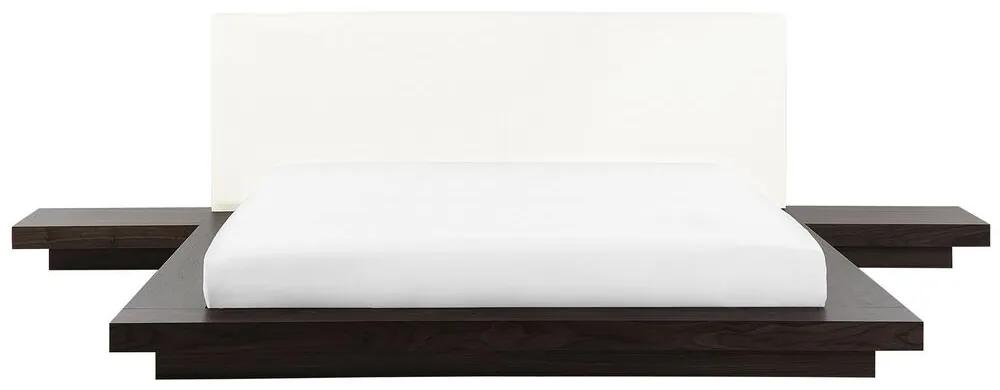 Dřevěná japonská postel 180x200 cm ZEN Beliani
