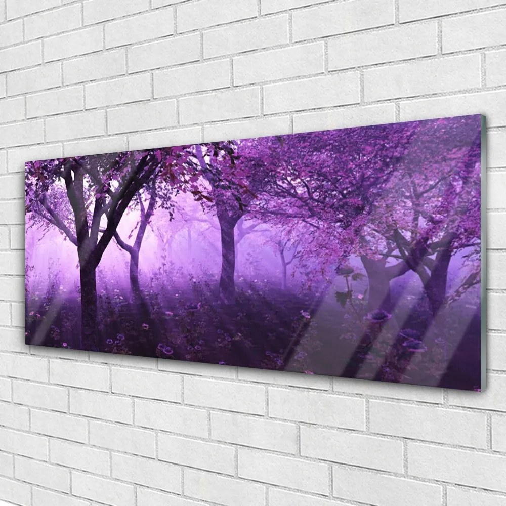 akrylový obraz Stromy Rostlina Příroda 125x50 cm