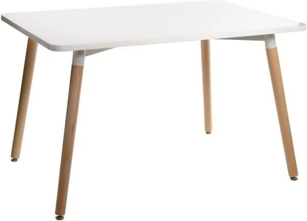 Jídelní stůl Berg 120x80 cm, bílá