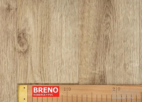 Breno PVC SIGMA Lirac 35 – světlé dřevo, šíře 200 cm