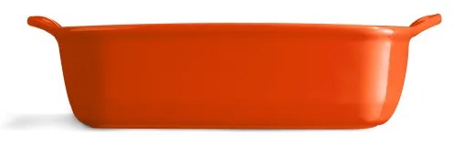 Emile Henry čtvercová zapékací mísa 1,8 l, oranžová Toscane, 762050