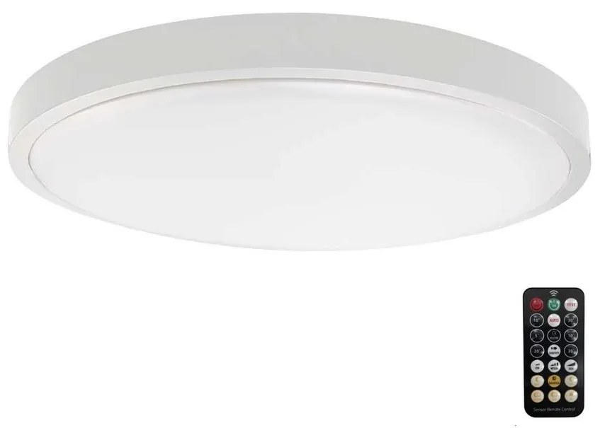 LED Koupelnové stropní svítidlo se senzorem LED/36W/230V 4000K IP44 bílá