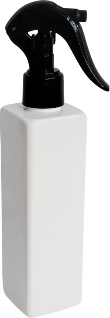 Dávkovač na mýdlo 250 ml bílý s černým rozprašovačem mini LUNA