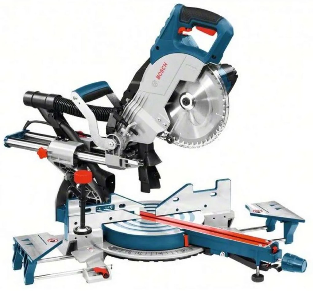 Bosch - Pokosová pila 216 mm, s pojezdem, 1600 W 0601B19100
