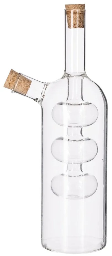 Skleněná karafa na olej a ocet Duo 220 ml/70 ml