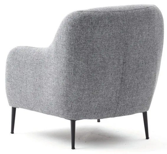 Atelier del Sofa 1-místná pohovka - křeslo Venus 1-Seat - Grey, Šedá