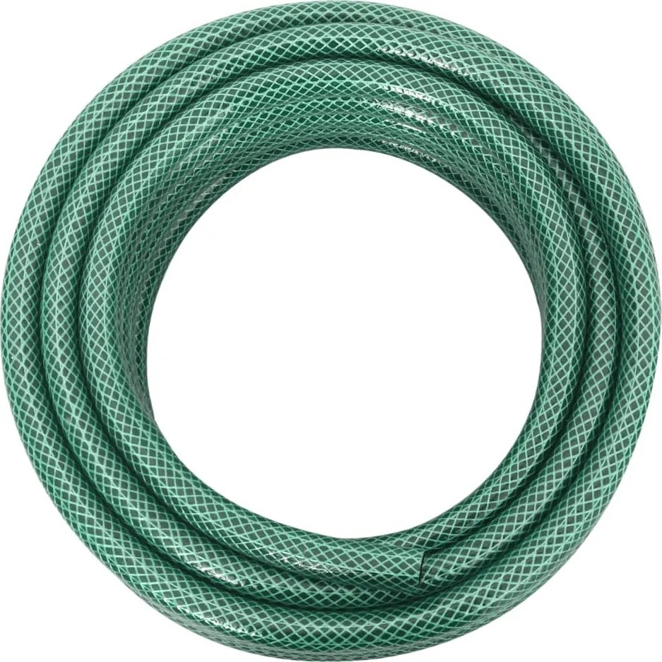 vidaXL Zahradní hadice zelená 0,5" 50 m PVC [154375]