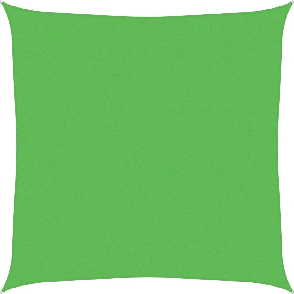 Stínící plachta 160 g/m² světle zelená 6 x 6 m HDPE 311279