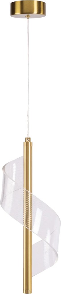 Toolight Toolight, LED stropní svítidlo 110cm, 3.6W, APP1550-CP, zlatá, OSW-05477