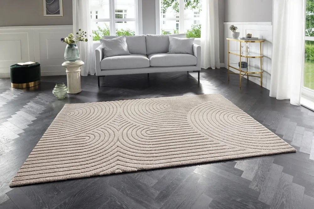 ELLE Decoration, Kusový koberec New York 105084 Cream, beige, 80x150, béžová, ložnice