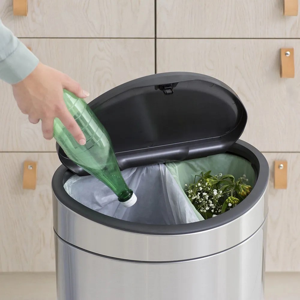 Brabantia Touch Bin NEW 23/10L matná ocel otiskuvzdorná