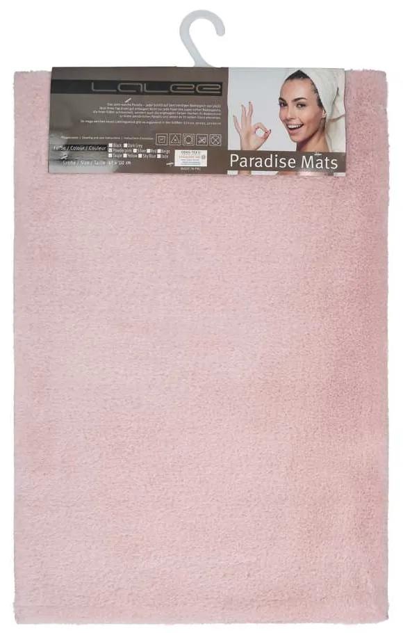 Lalee Koupelnová předložka Paradise Mats Powder Pink Rozměr koberce: 67 x 110 cm