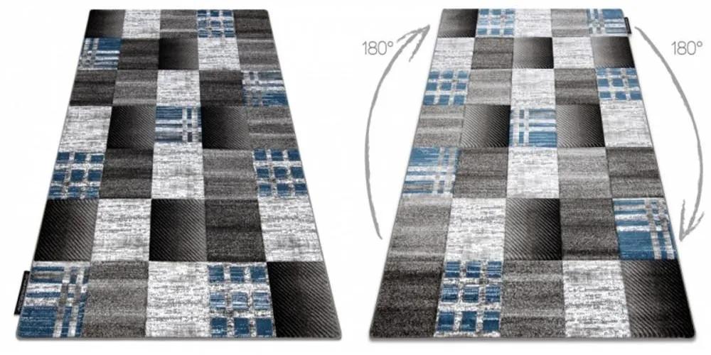Kusový koberec Siena šedomodrý 160x220cm