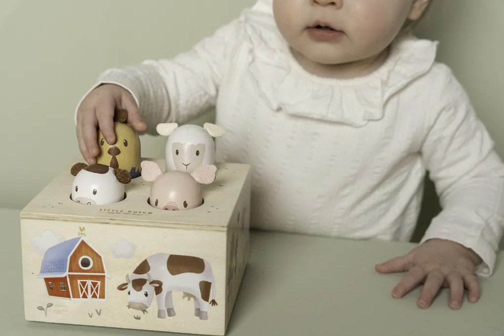 Little Dutch Vyskakovací zvířátka se zvuky Farma