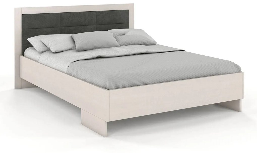 Zvýšená postel s čalouněným čelem - Kalmar - borovice,   ,  160x200 cm