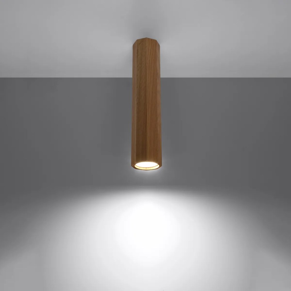 Sollux Lighting Stropní svítidlo ZEKE 30 dub