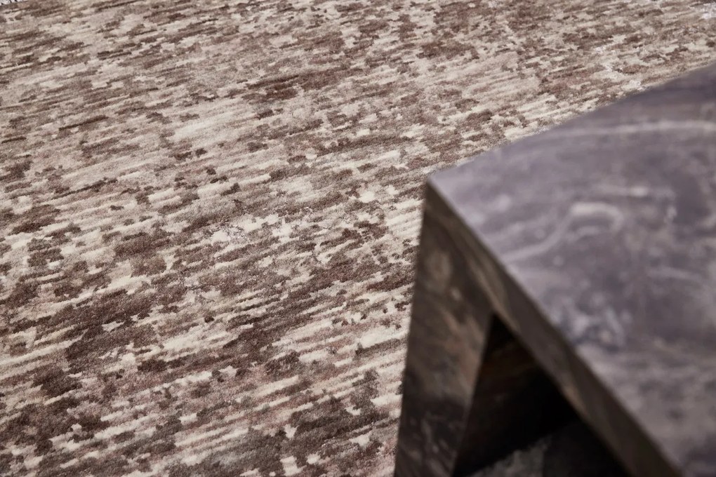 Diamond Carpets India, Ručně vázaný kusový koberec Enstatite DESP HK23, 140x200, hnědá, ložnice